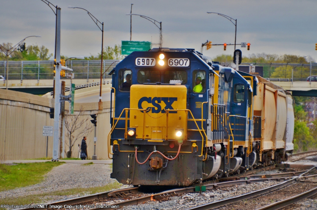 The switcher was leading west on Tuesday.